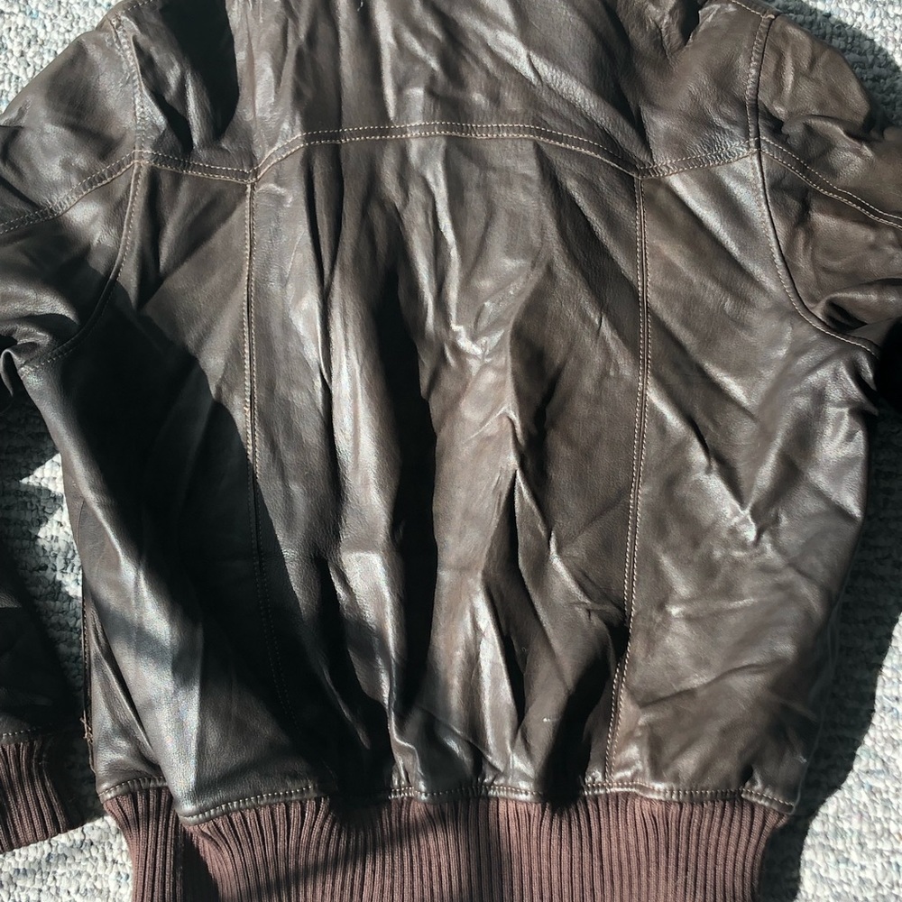 Torras Brown Leather Jacket - Gem